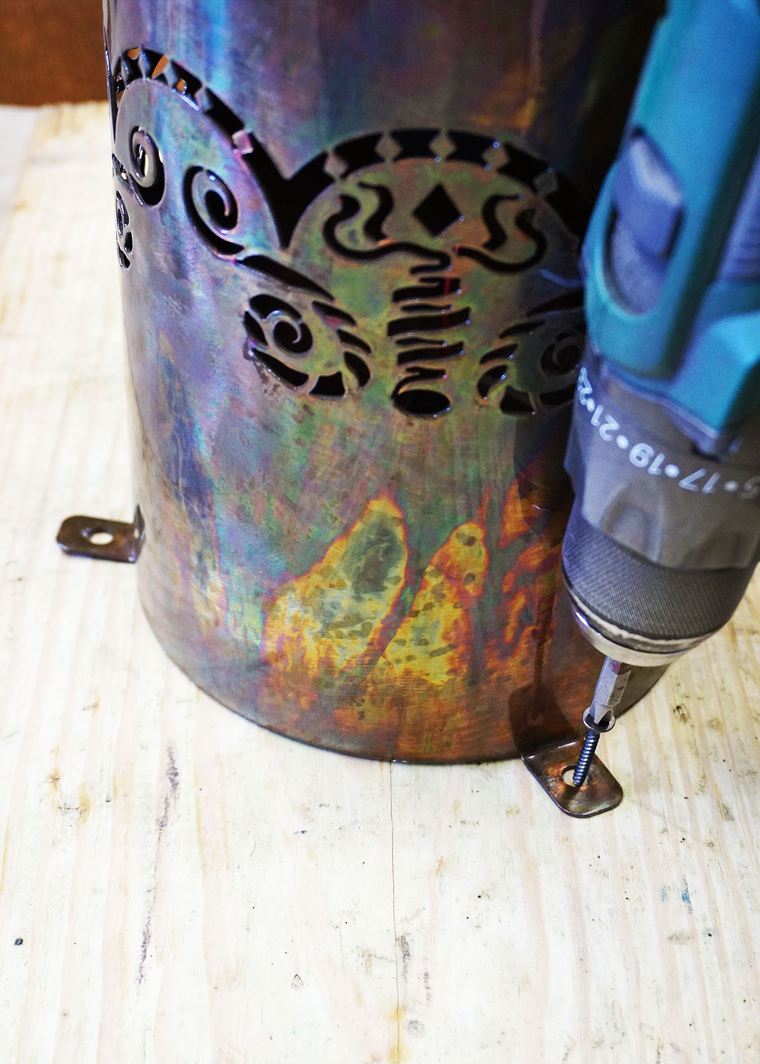 Solar Shadow Lampburstgold Torch Patina-color - Etsy