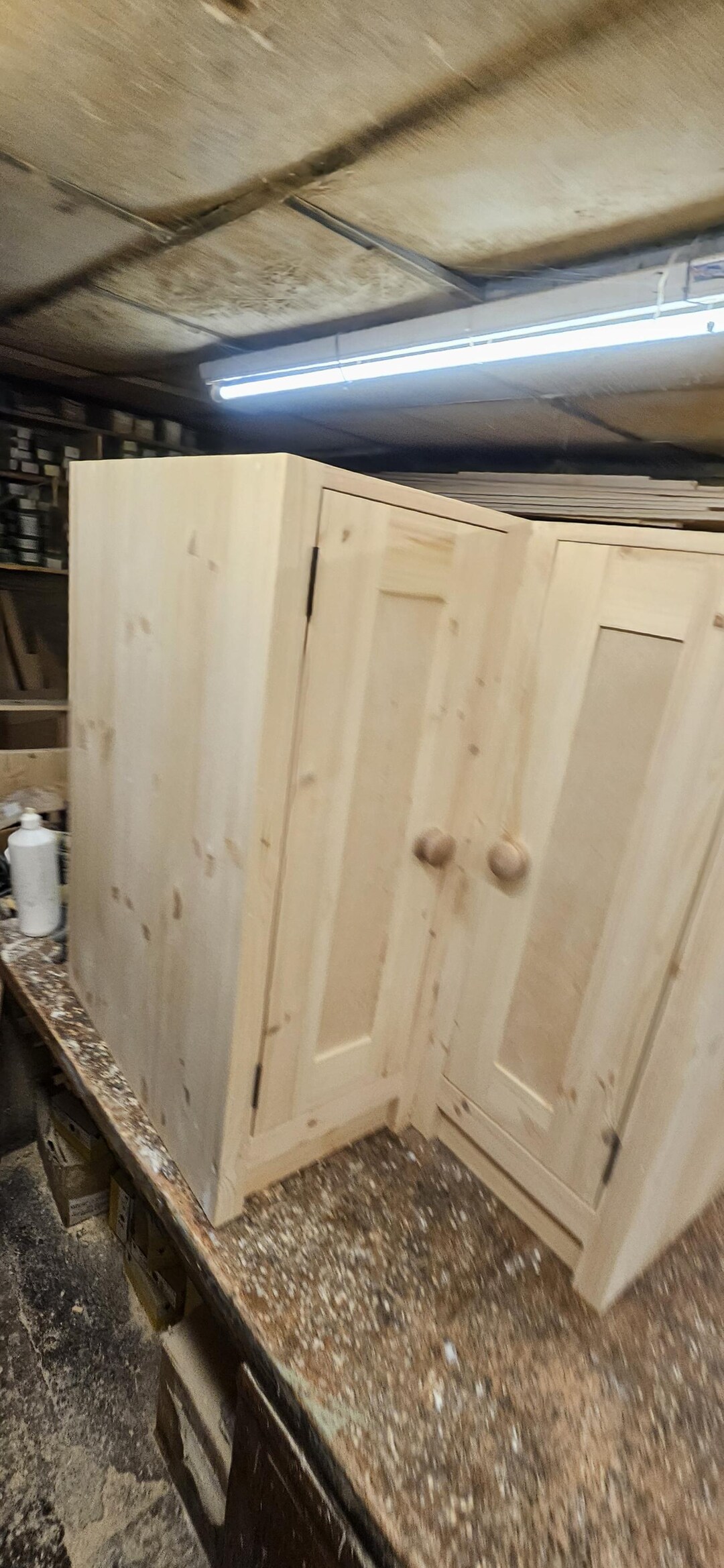 Solid Redwood Corner Cabinet 1000mm X1000mm - Etsy