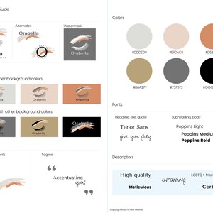 Brand Identity Tool Kit Custom Logo, Stationary, Social Media Branding ...