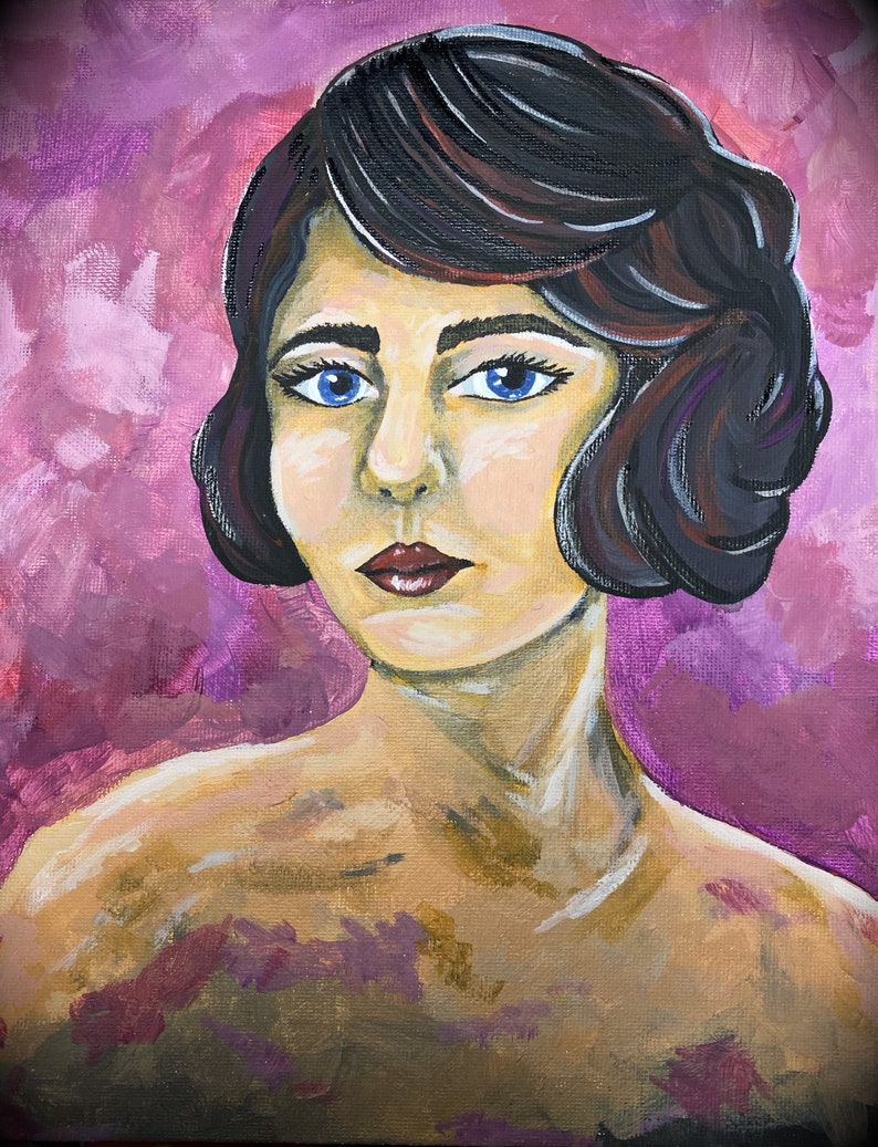 The century Girl Flapper Girl Fine Art Print Limited Edition - Etsy