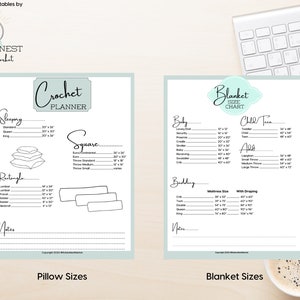 Crochet Project Notebook Planner Updated Design, Sales & Inventory ...