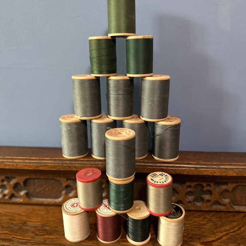 Old Thread Spools - Etsy