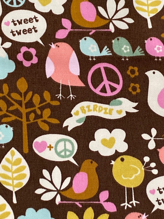 By the Yard Cotton Novelty Retro Fabric BTHY by Joann - Etsy