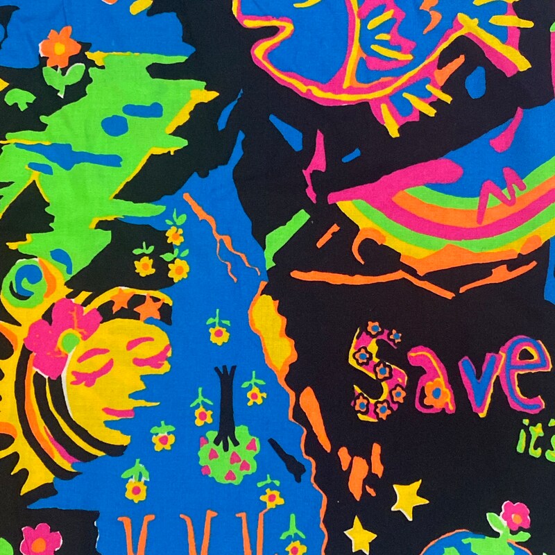 1980s Fabric - Etsy