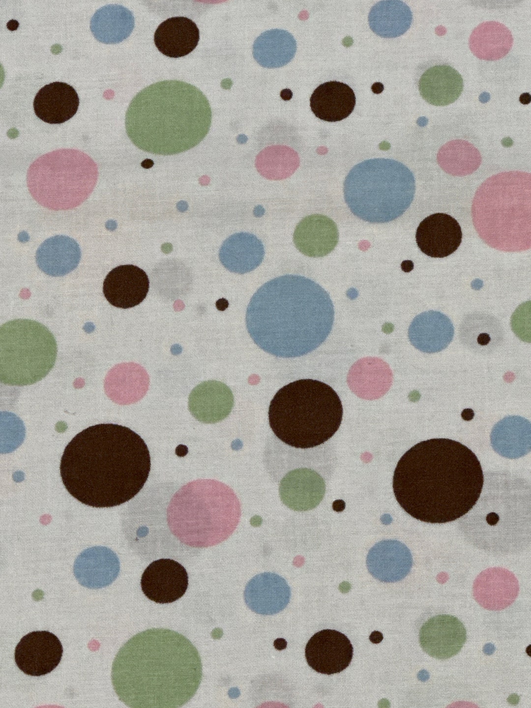 By Yard BTY - Polka Dots by Joanne Fabrics - Oop Pastel Pink, Blue ...
