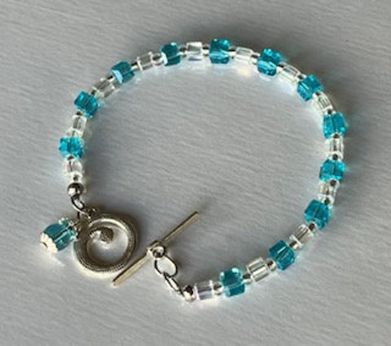 Crystal Cube Bracelet - Etsy
