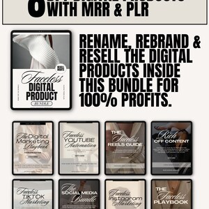 THE ULTIMATE FACELESS Bundle With Mrr Plr - Etsy