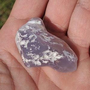 Primo Madison Blue Agate Old Stock Blue Gemy Chalcedony Tumble 17.7g - Etsy