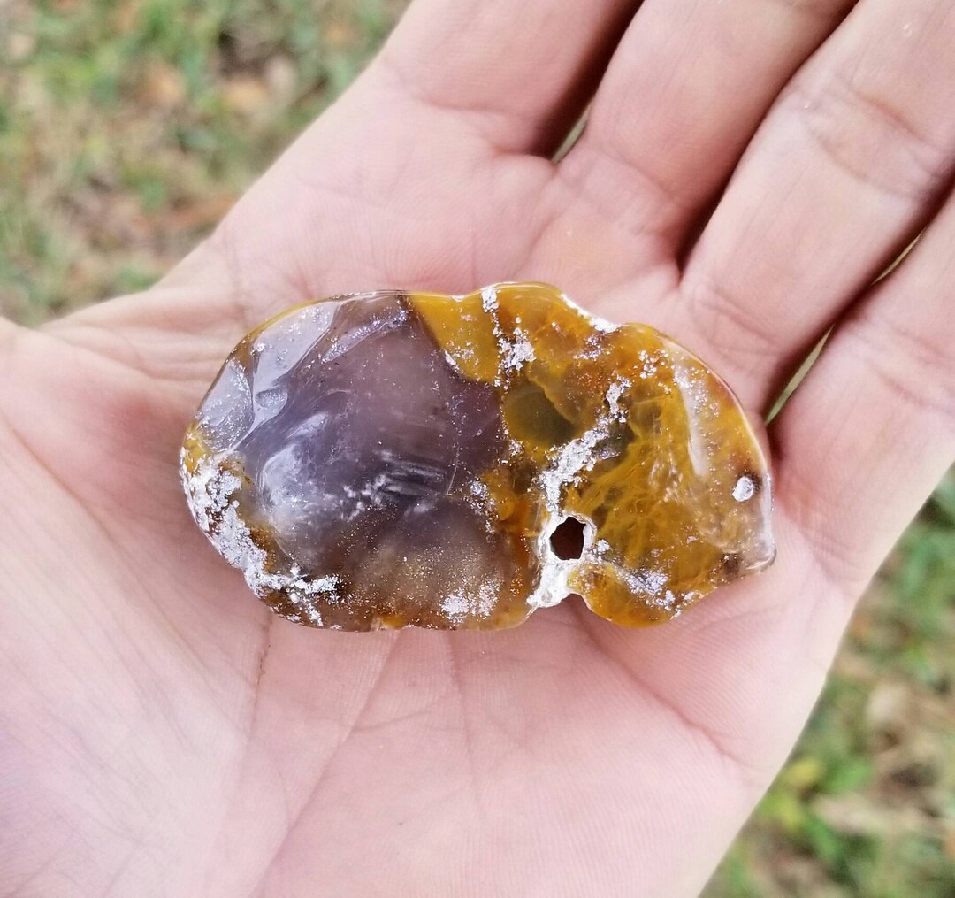 Rare Stormy Madison Blue Agate Tumble - Etsy
