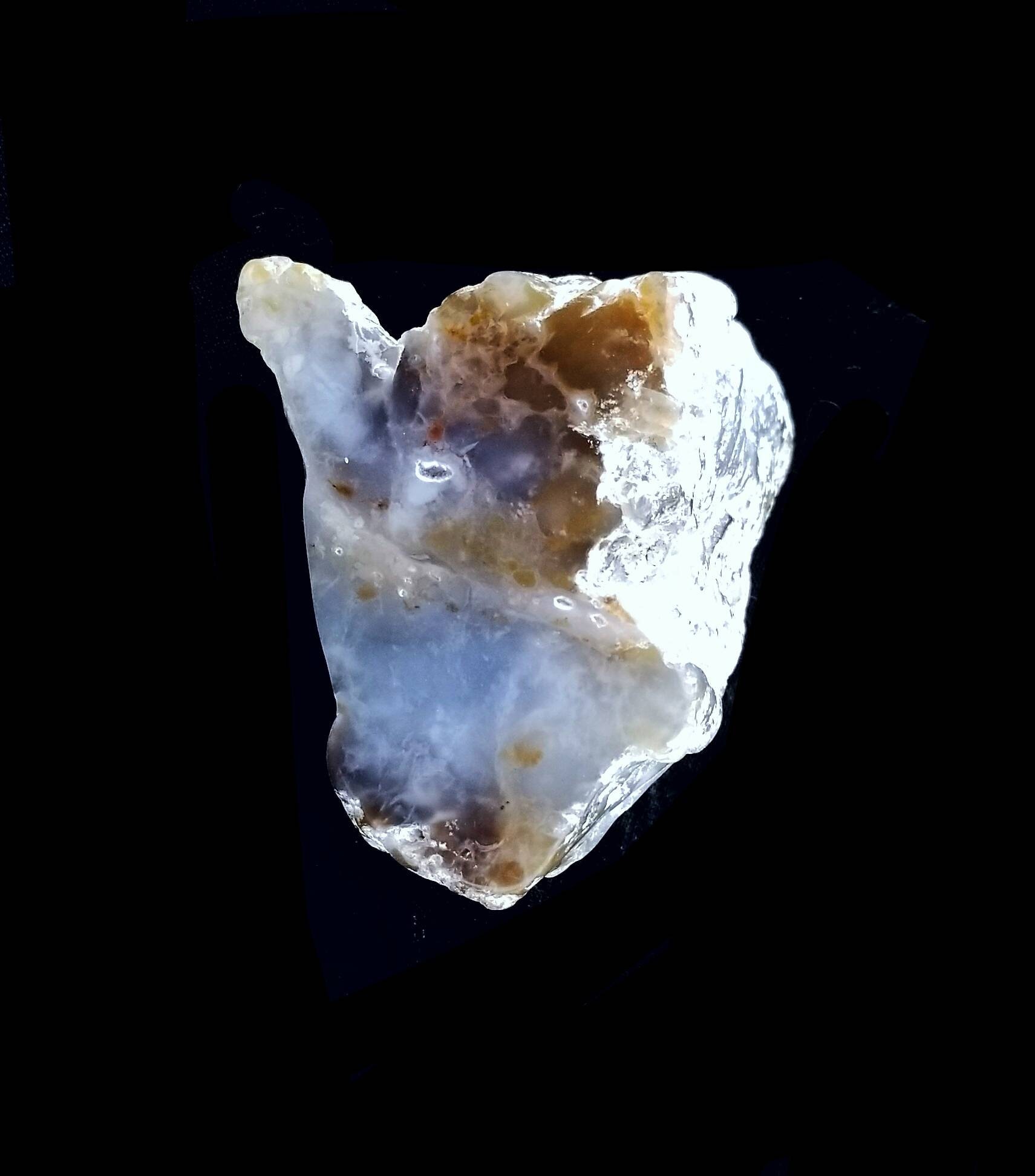 Montana Madison Blue Agate With Brecciated Jasper Tumbled Stone A+ - Etsy