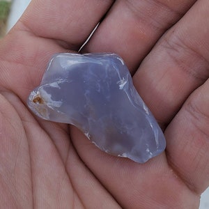 Primo Madison Blue Agate Old Stock Blue Gemy Chalcedony Tumble 17.7g - Etsy