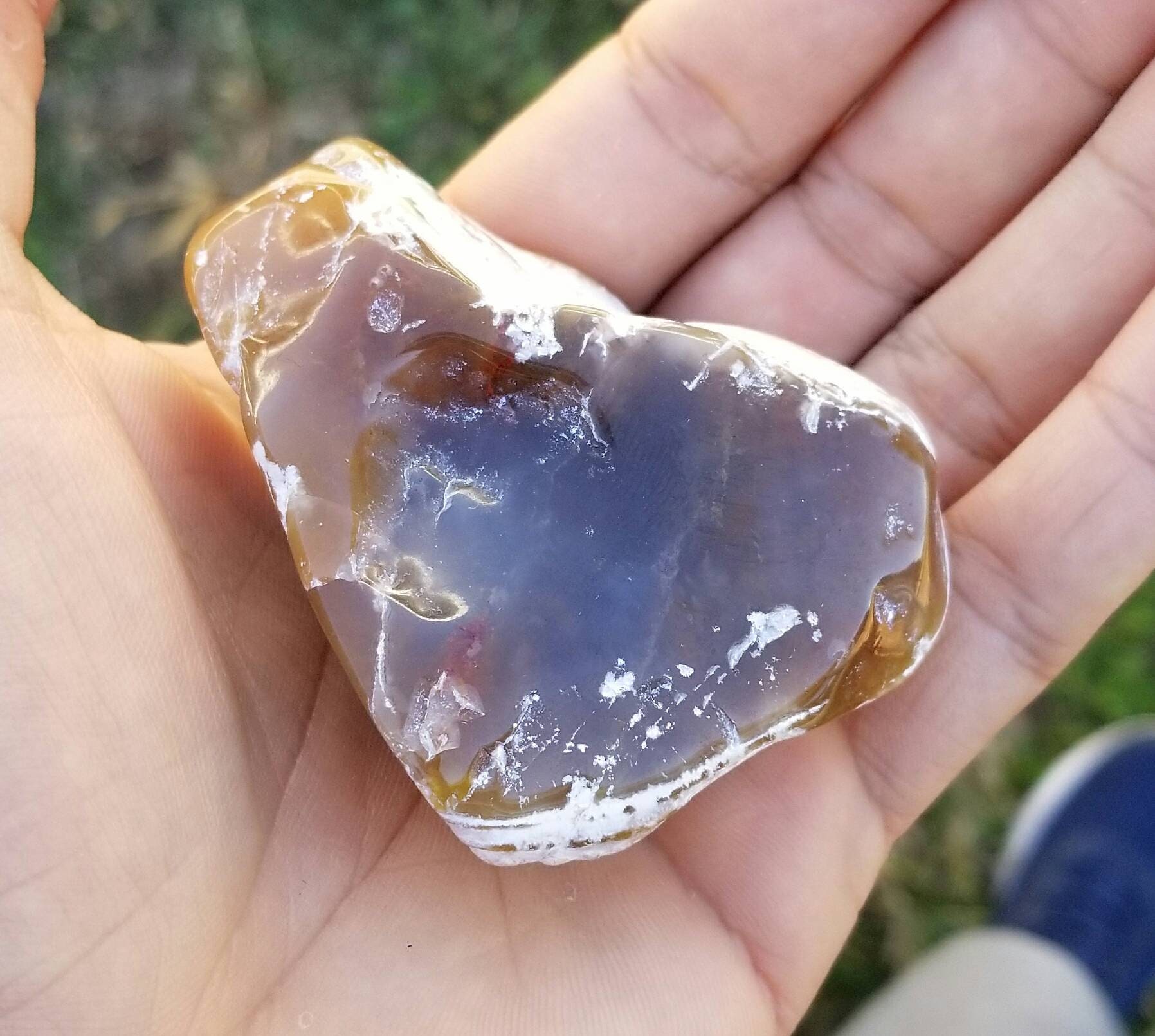 Big Orange Agate Tumbled Stone (montana) - Etsy Australia