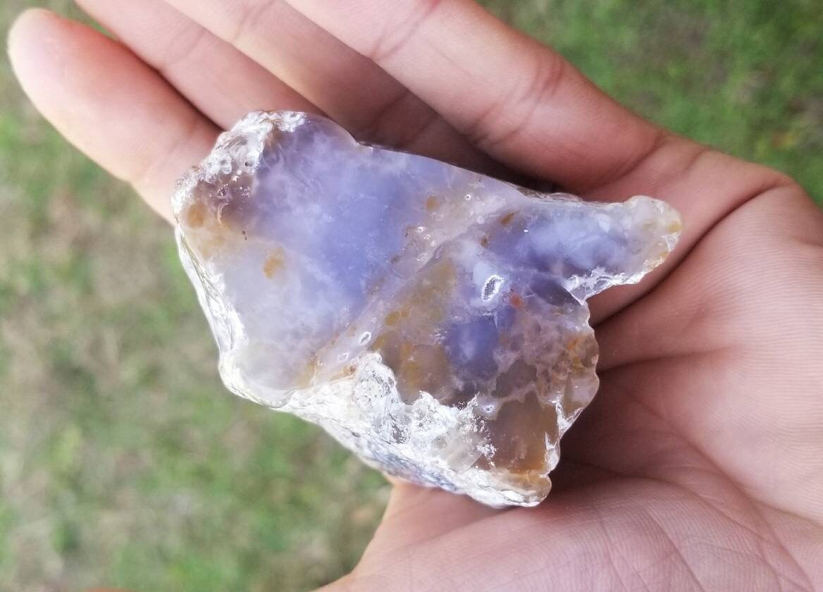 Montana Madison Blue Agate With Brecciated Jasper Tumbled Stone A+ - Etsy