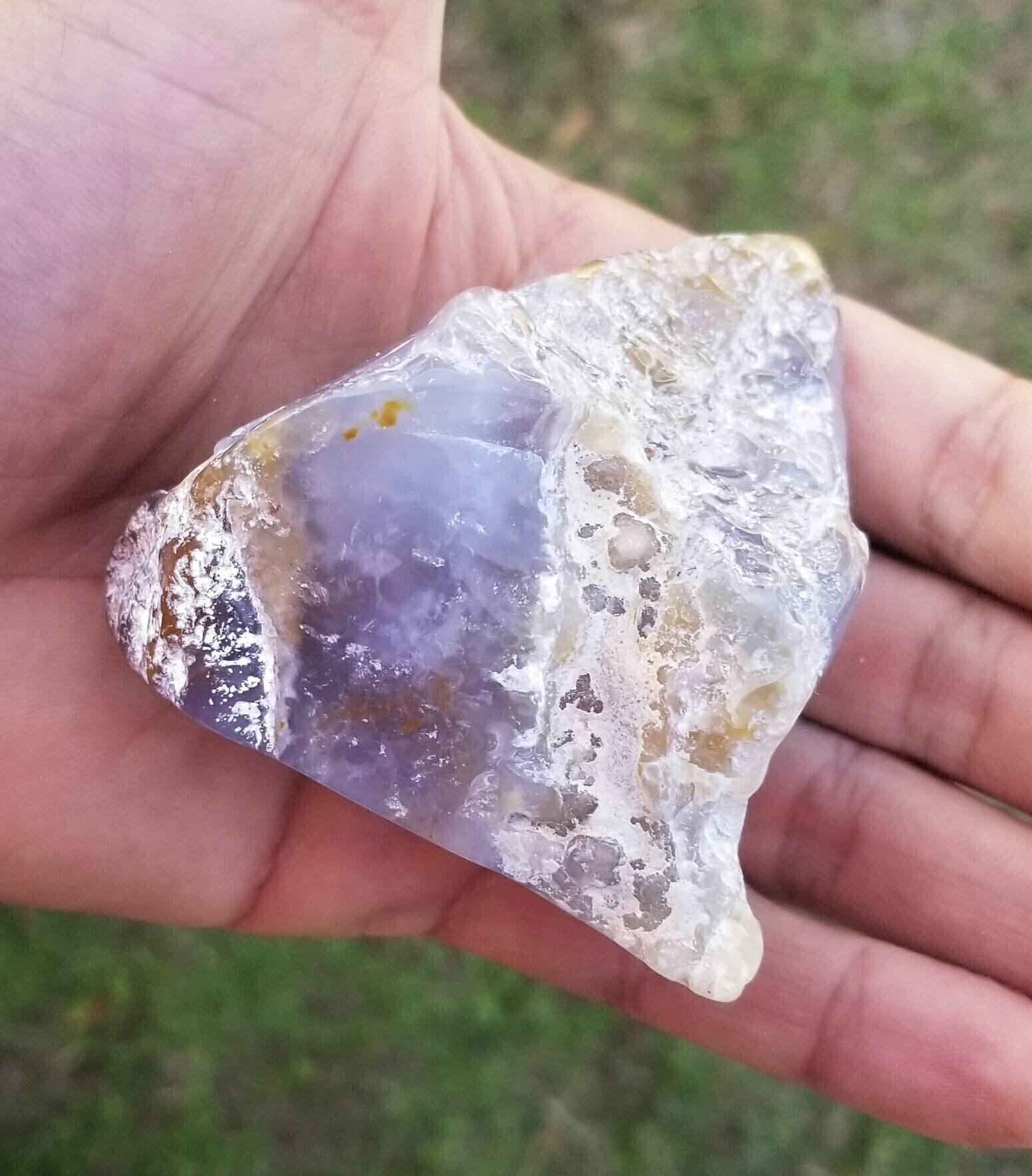 Montana Madison Blue Agate With Brecciated Jasper Tumbled Stone A+ - Etsy