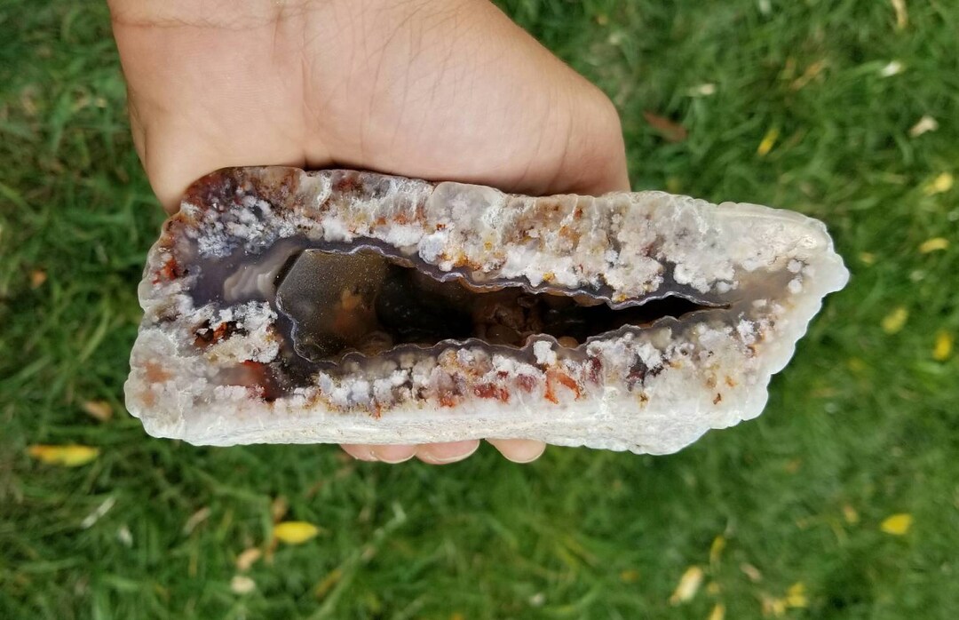 Huge Fortification Plume Agate Botryoidal Watermark Stone (montana) A+ - Etsy