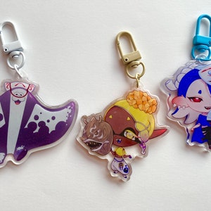 Splatoon Idols - Keychains - Etsy