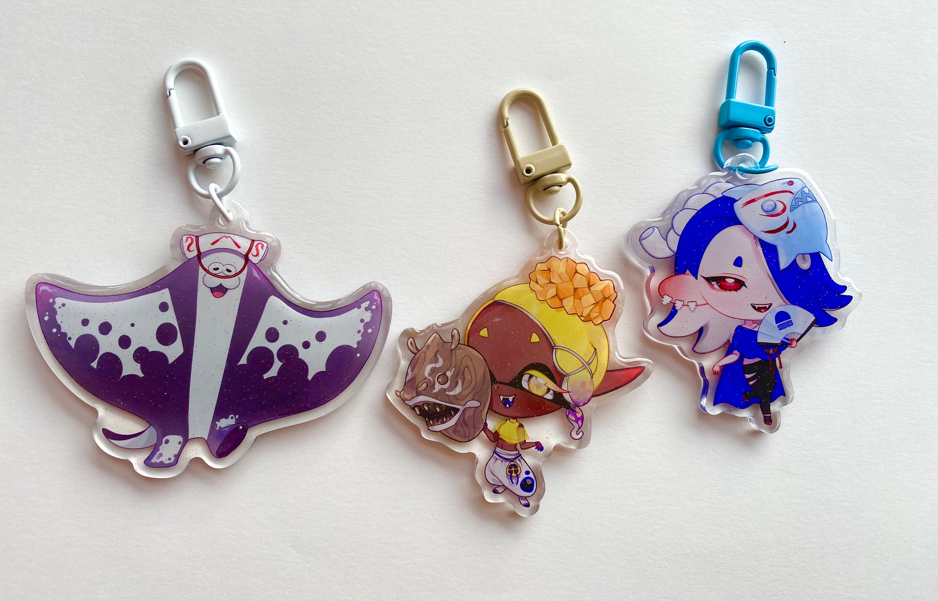 Splatoon Idols Keychains - Etsy