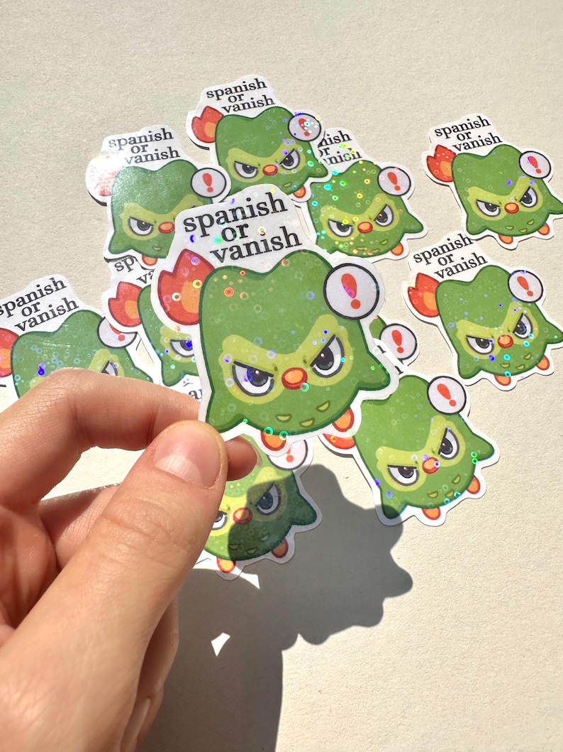 Duolingo - Sticker - Etsy
