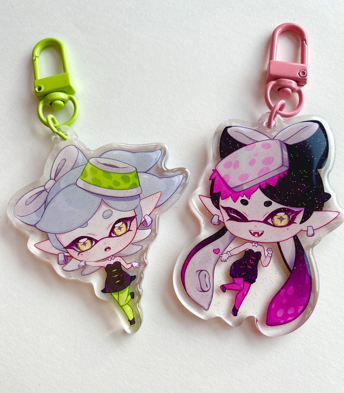 Splatoon Idols Keychains - Etsy