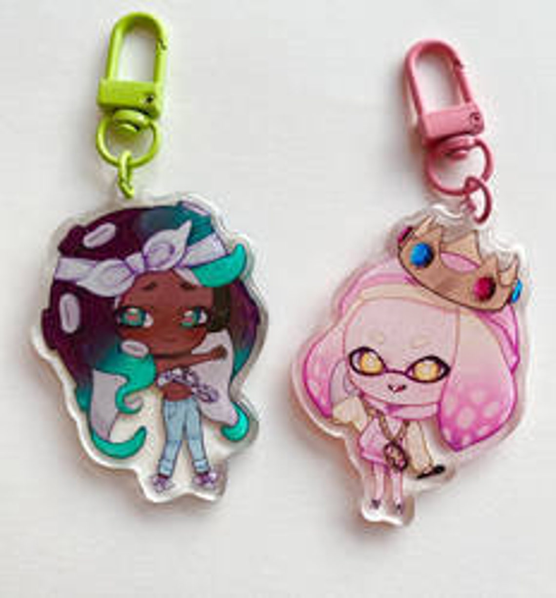 Splatoon Idols Keychains - Etsy