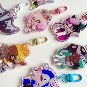 Splatoon Idols - Keychains - Etsy