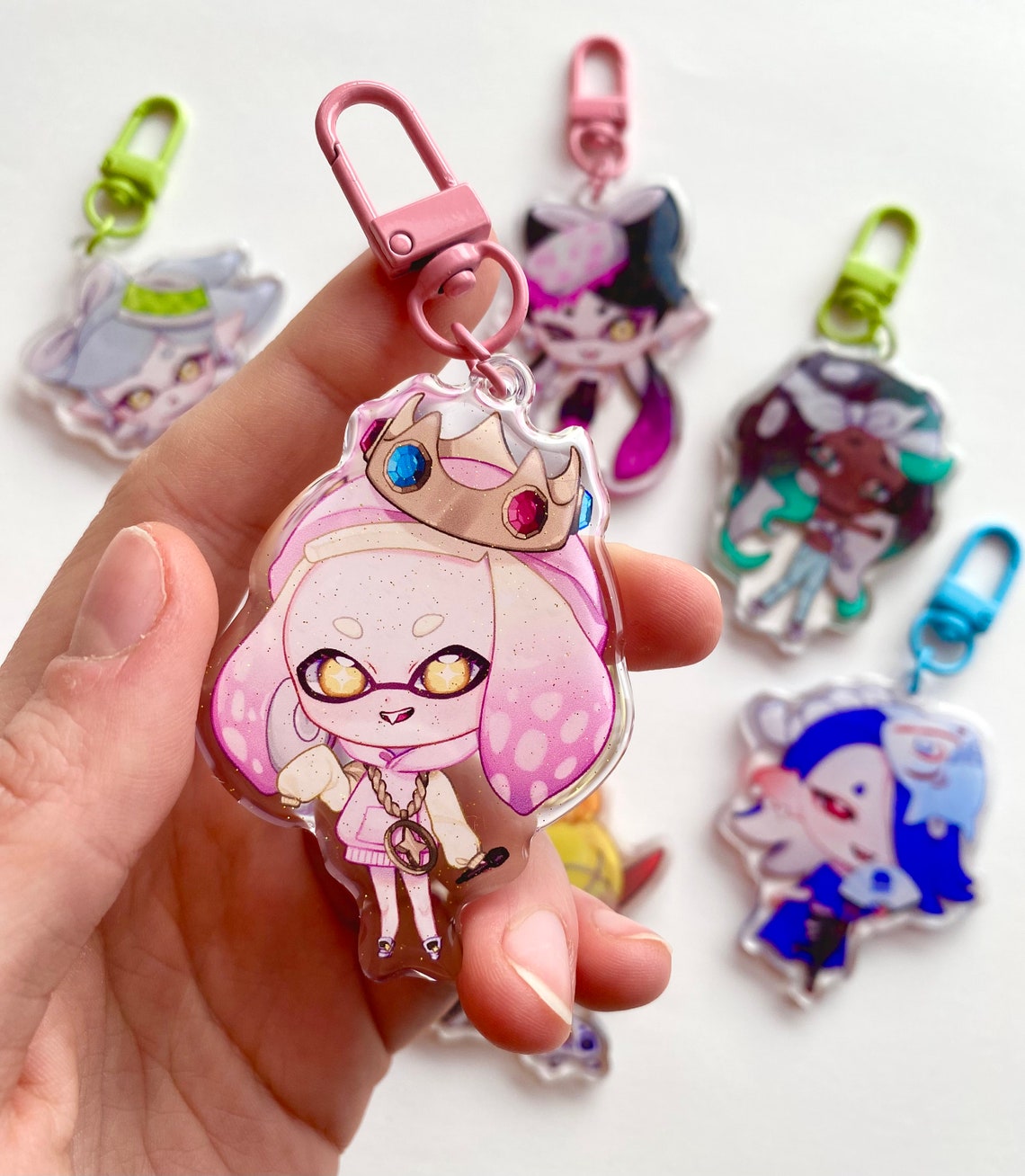 Splatoon Idols Keychains - Etsy