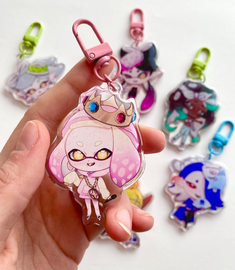 Splatoon Idols Keychains - Etsy