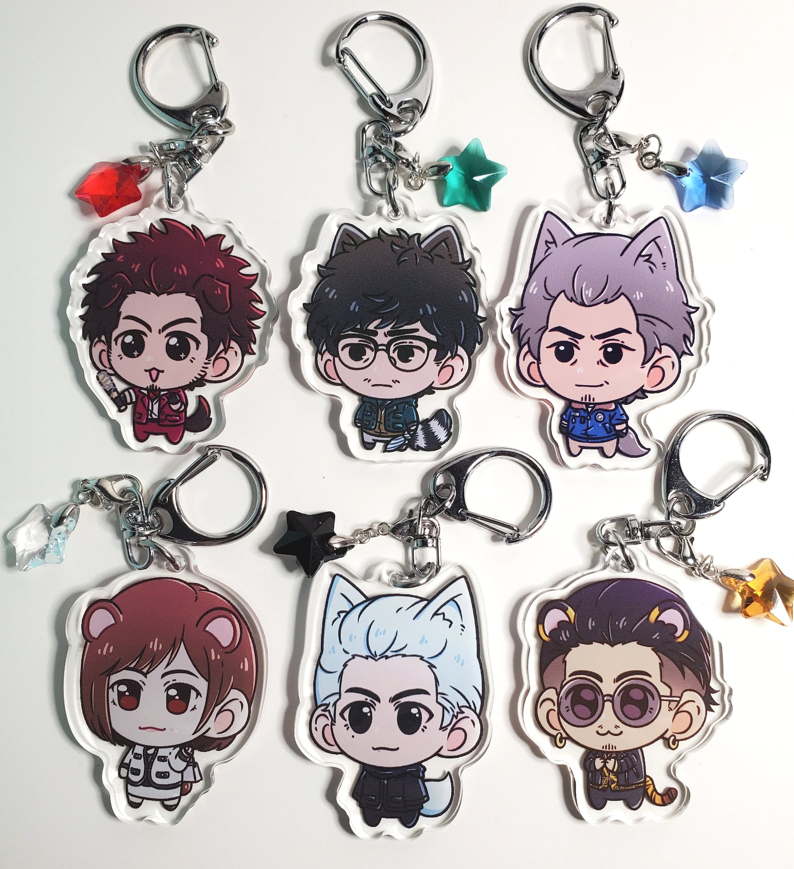 RGG Like a Dragon Acrylic Charms - Etsy