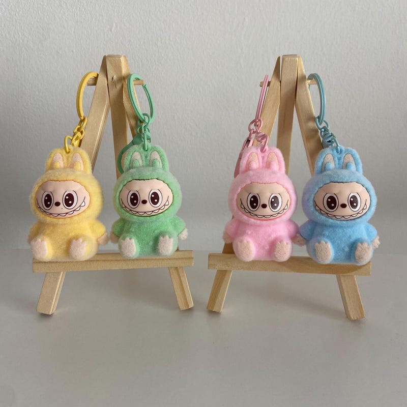 Labubu Key Ring - Etsy UK