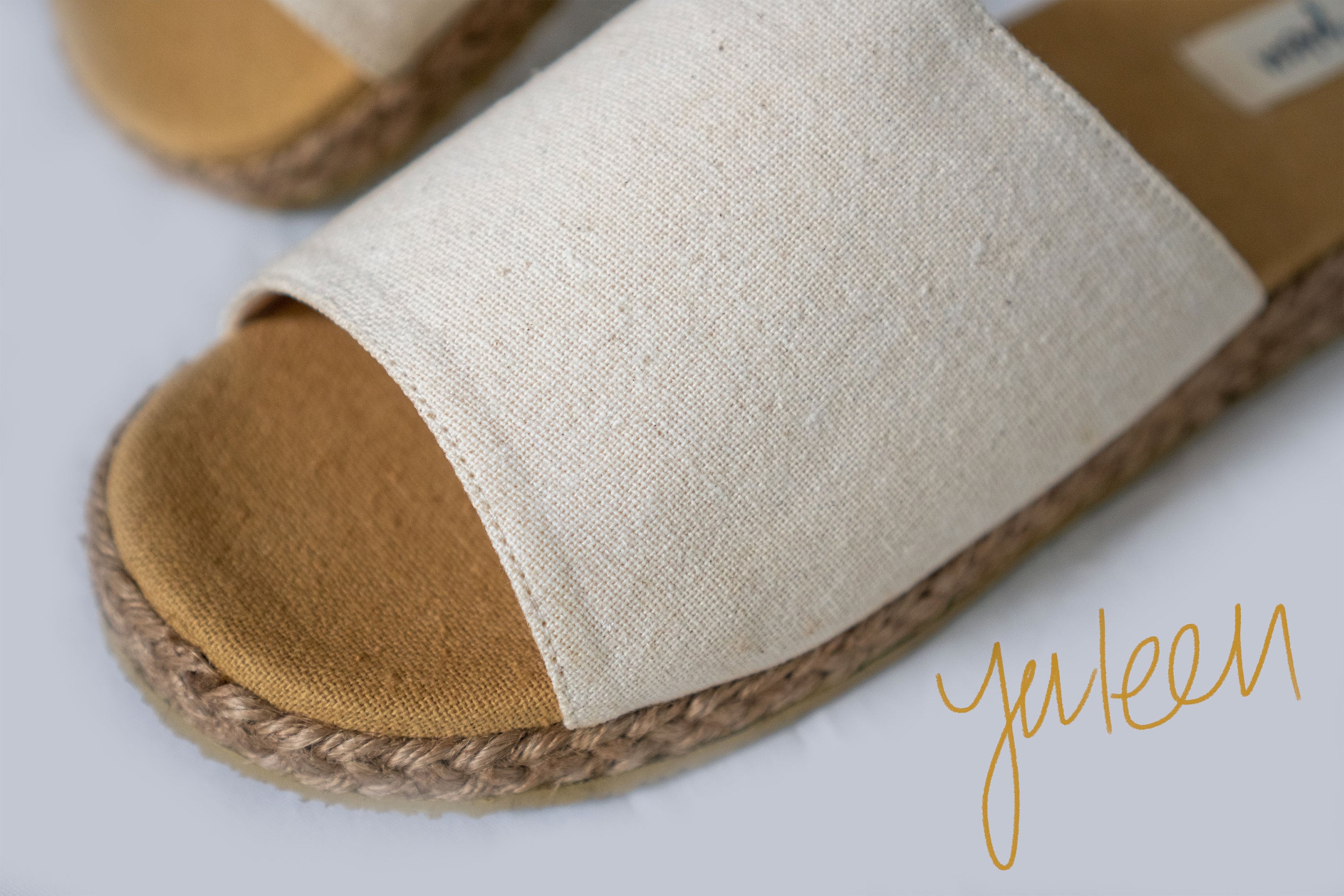 Vintage Organic Look Handmade Natural Cotton Sandals Shoes - Etsy