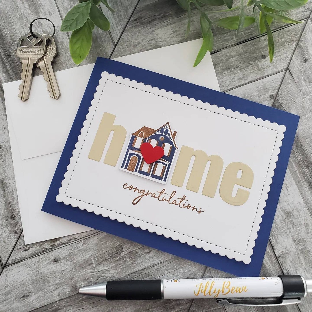 Congrats on Your New Home Card.first Home.welcome to Your New Home.from ...