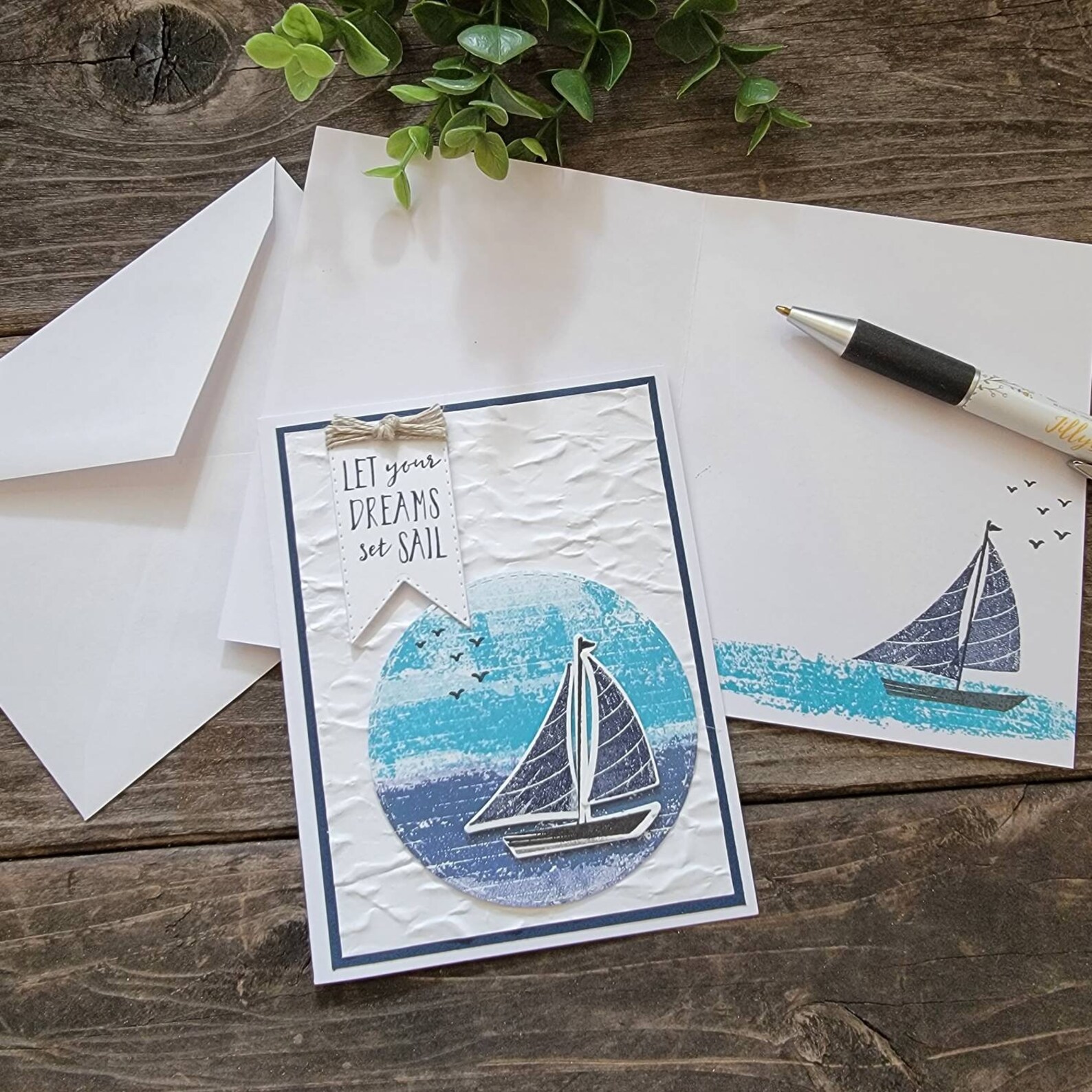 Sail Boat Retirement Card.nautical Retirement Card for - Etsy