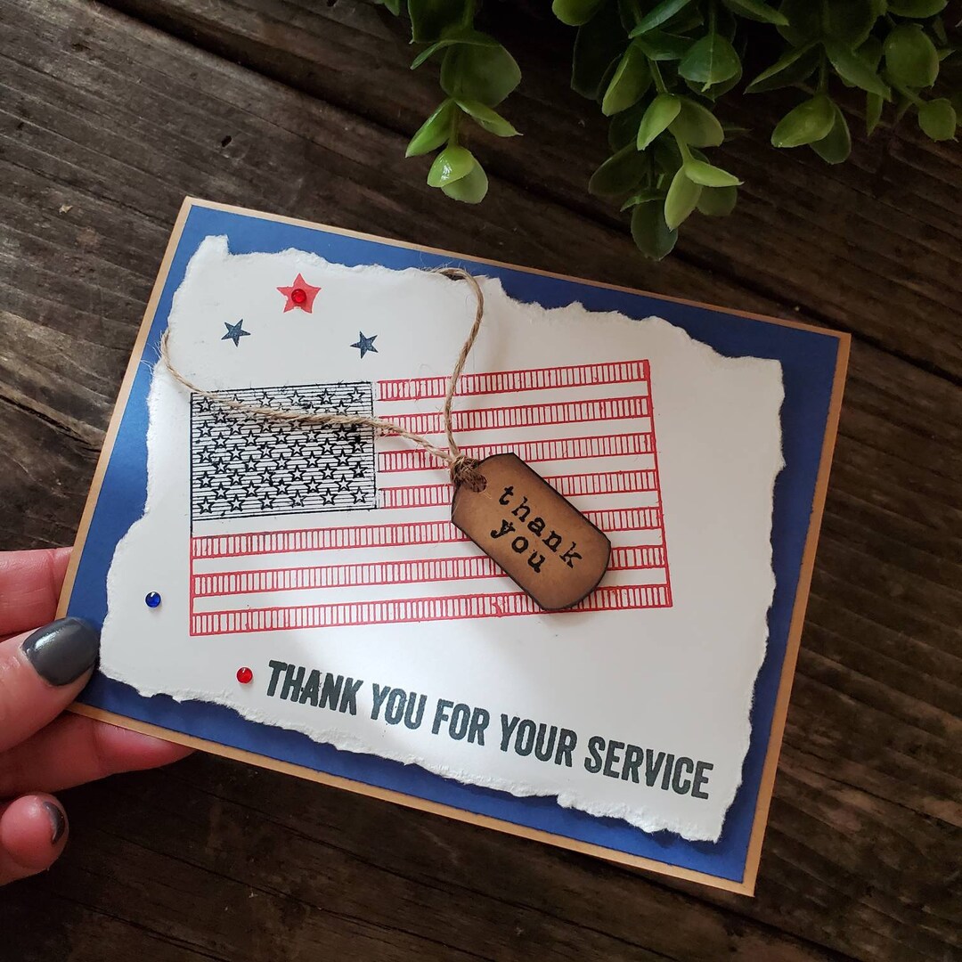 Thank You for Your Service Card.welcome Home Soldier Card.card - Etsy