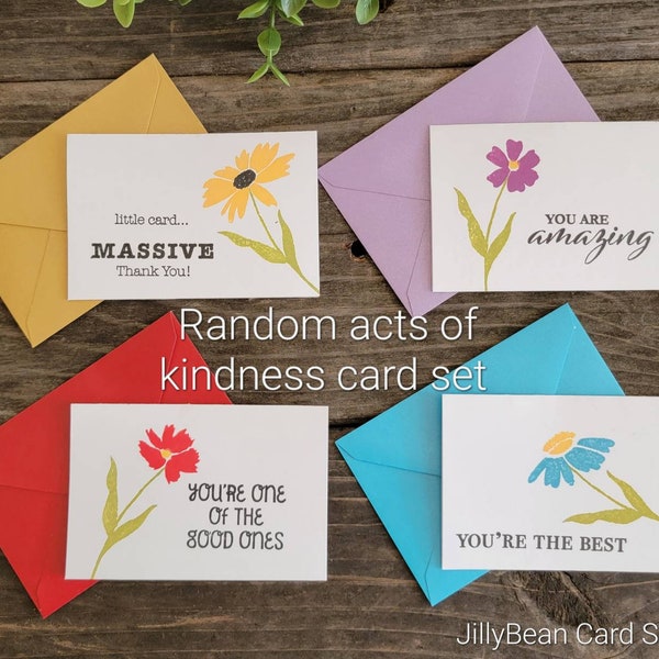 Random Thank You Cards - Etsy