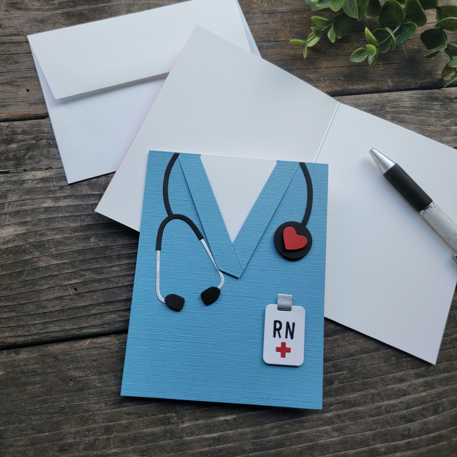Card for Nurse/graduation Card for Rn/crn/birthday Card for Nurse/card ...