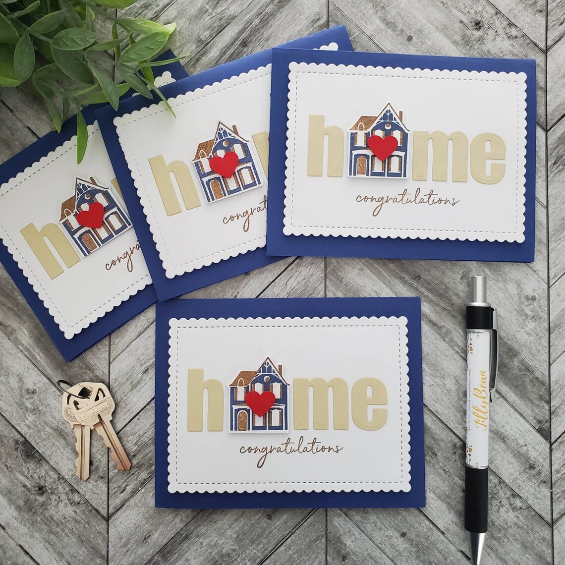 Congrats on Your New Home Card.first Home.welcome to Your New | Etsy