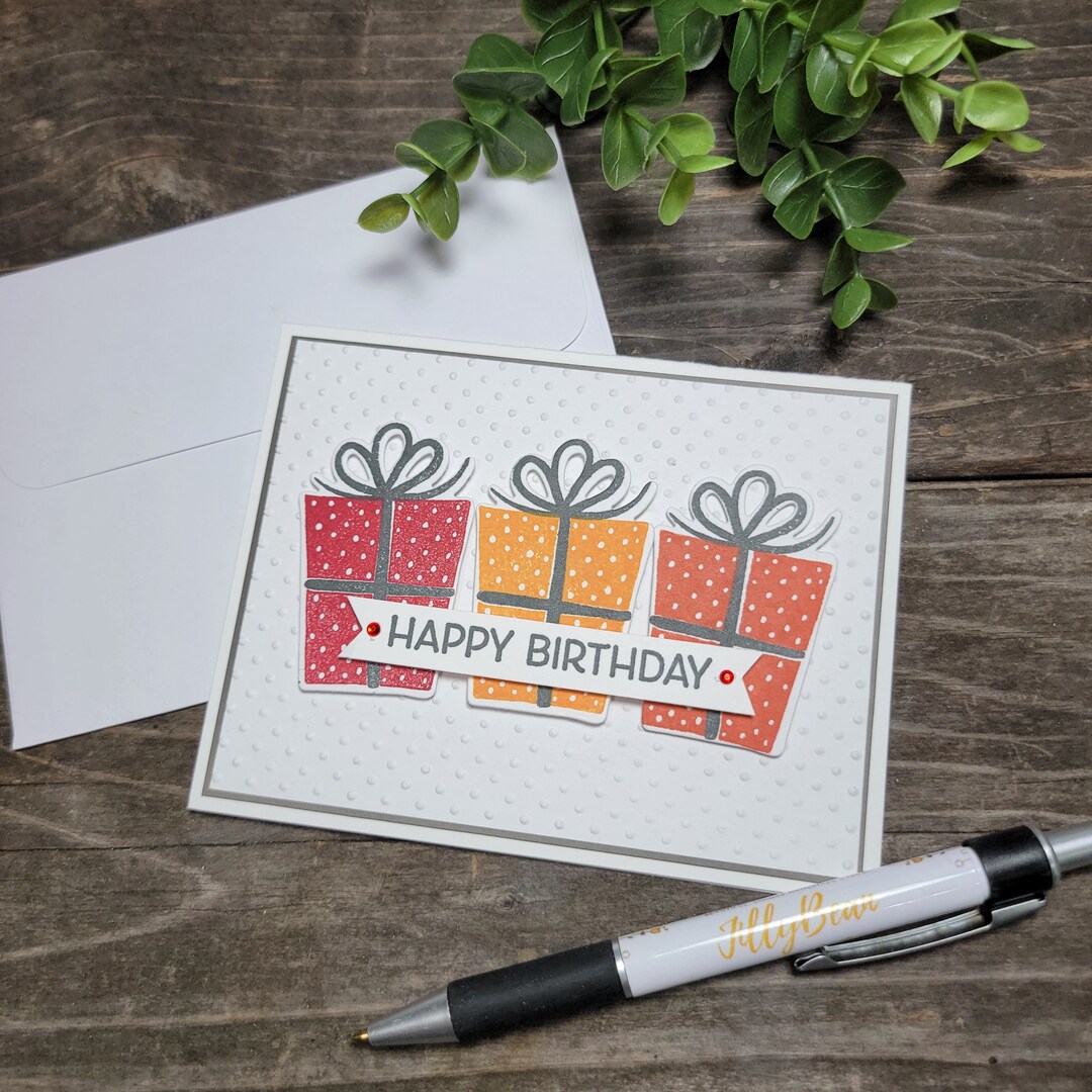 Presents Birthday Card.birthday Card for Teenager.birthday Card for ...