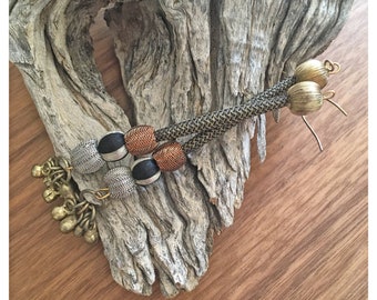 Baton Earrings - Etsy
