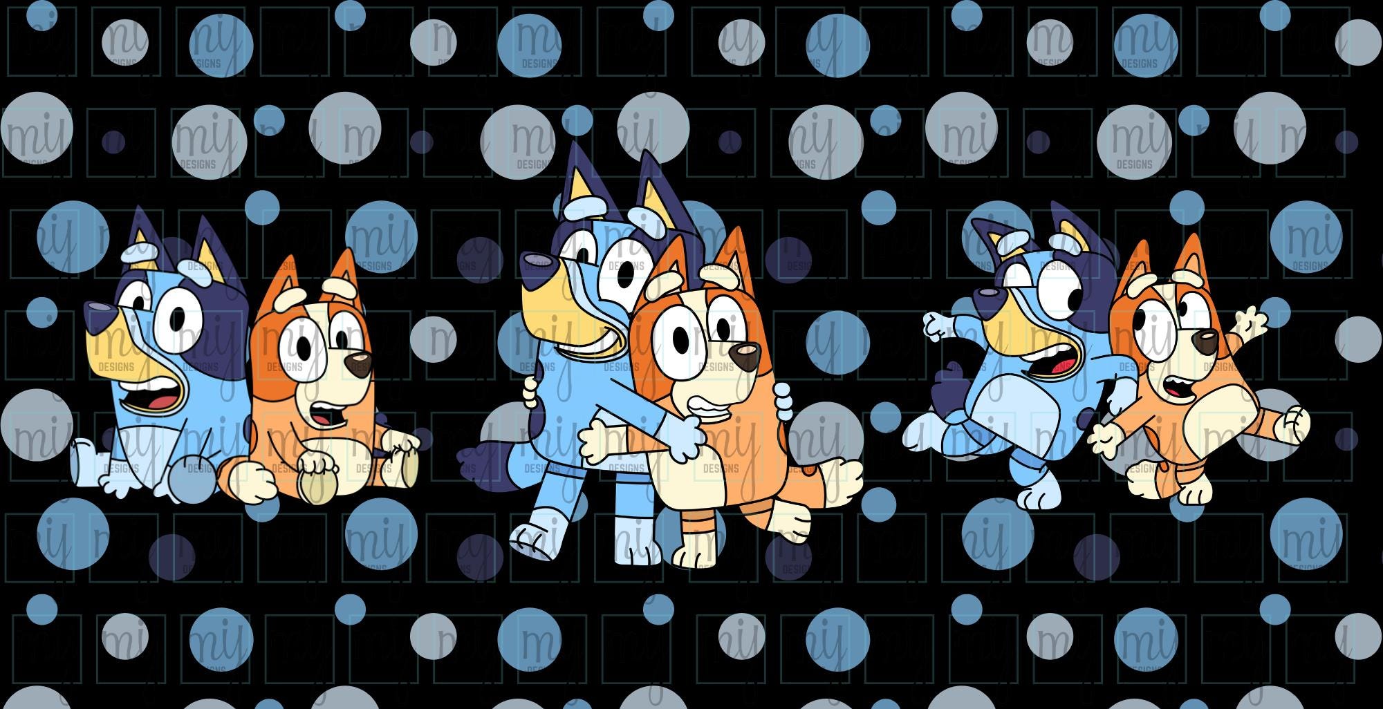 16 Oz Bluey Libbey Cup Designs - Etsy