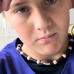 Kid's Necklace {TOUCHDOWN} - Kids Play Jewelry, Silicone Fidget Toy ...