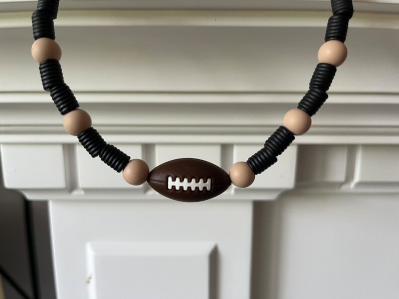 Kid's Necklace {TOUCHDOWN} - Kids Play Jewelry, Silicone Fidget Toy ...