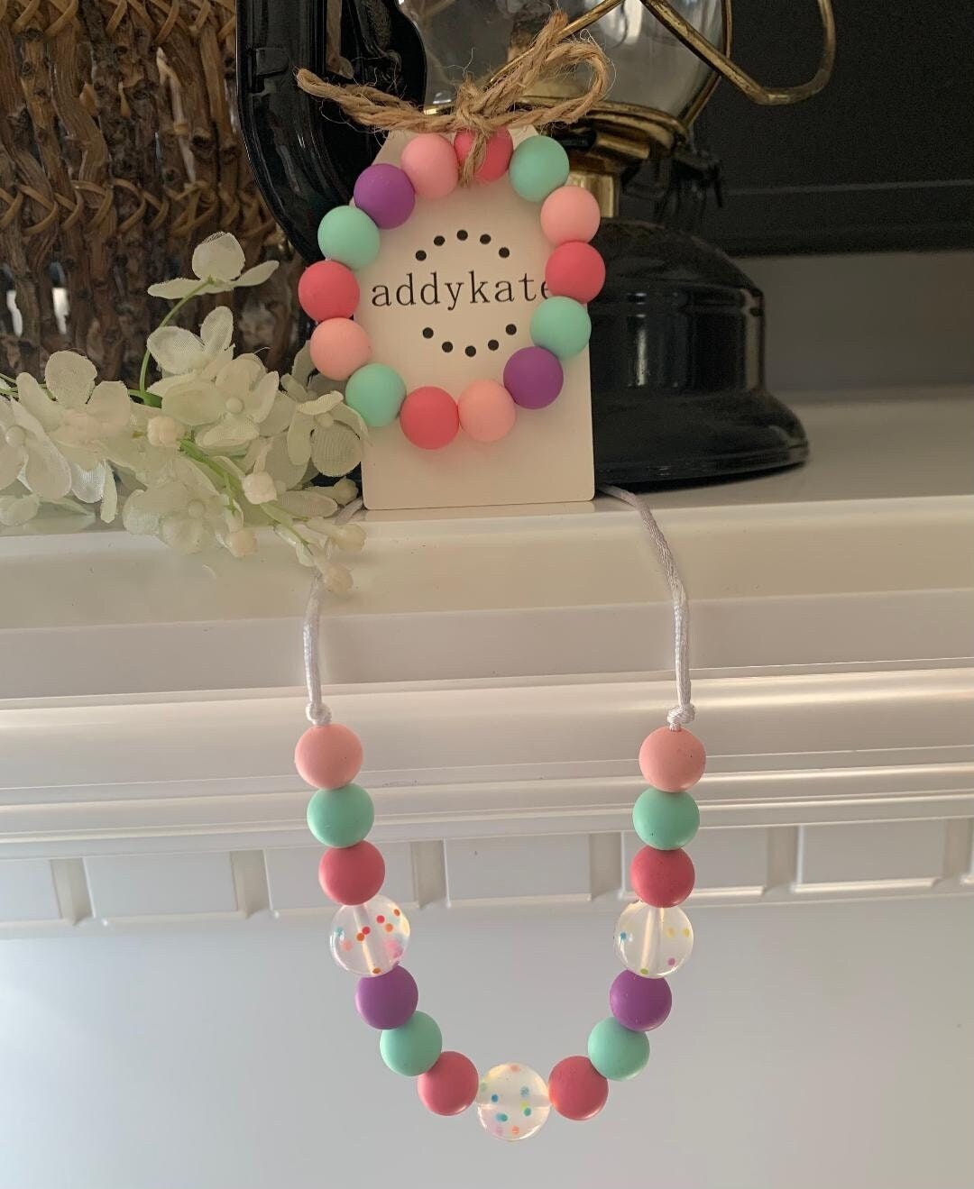 Play Jewelry Set {PARTYTIME} - Toy Silicone Beads, Girl Jewelry ...