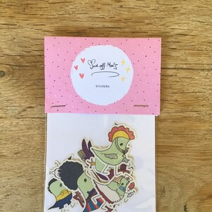 Cute Birdie Wugs Stickersheet - Etsy