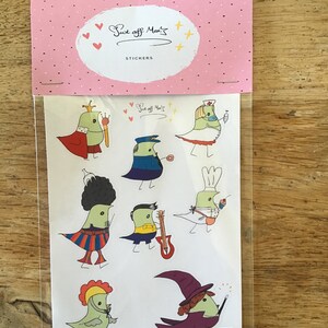 Cute Birdie Wugs Stickersheet - Etsy