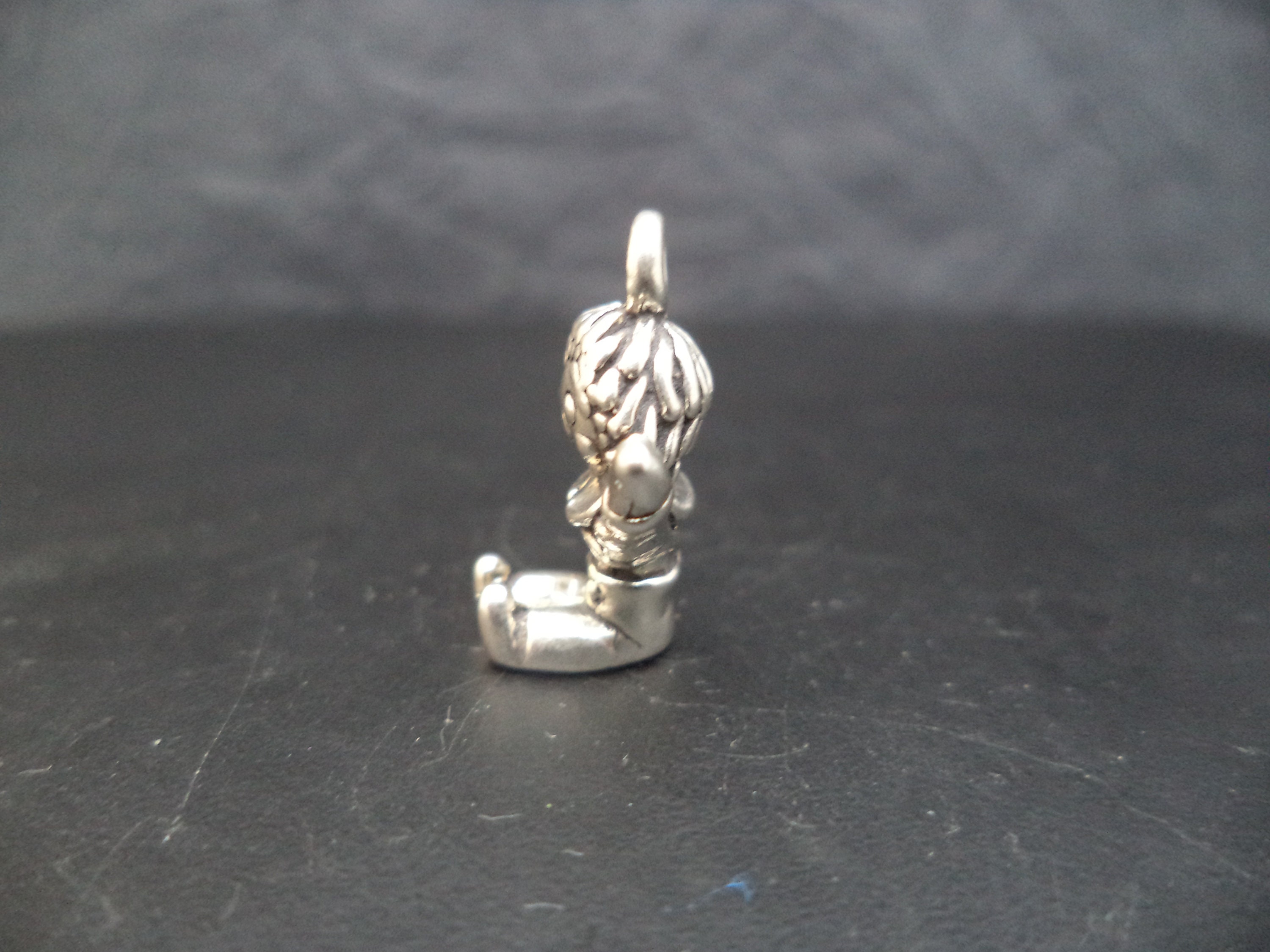 Sterling Silver Rag Doll Boy Charm - Etsy