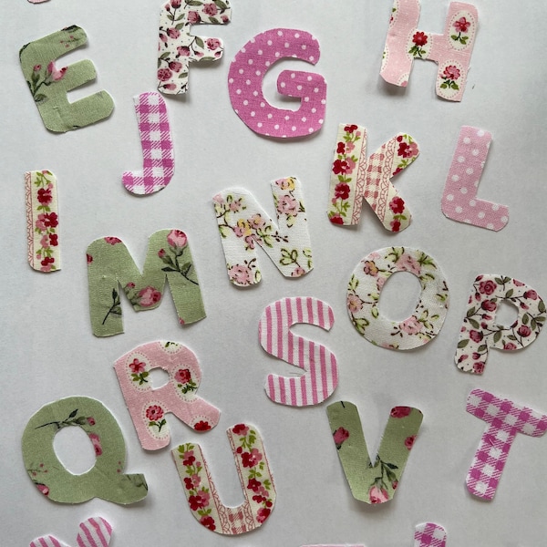Applique Letters - Etsy UK