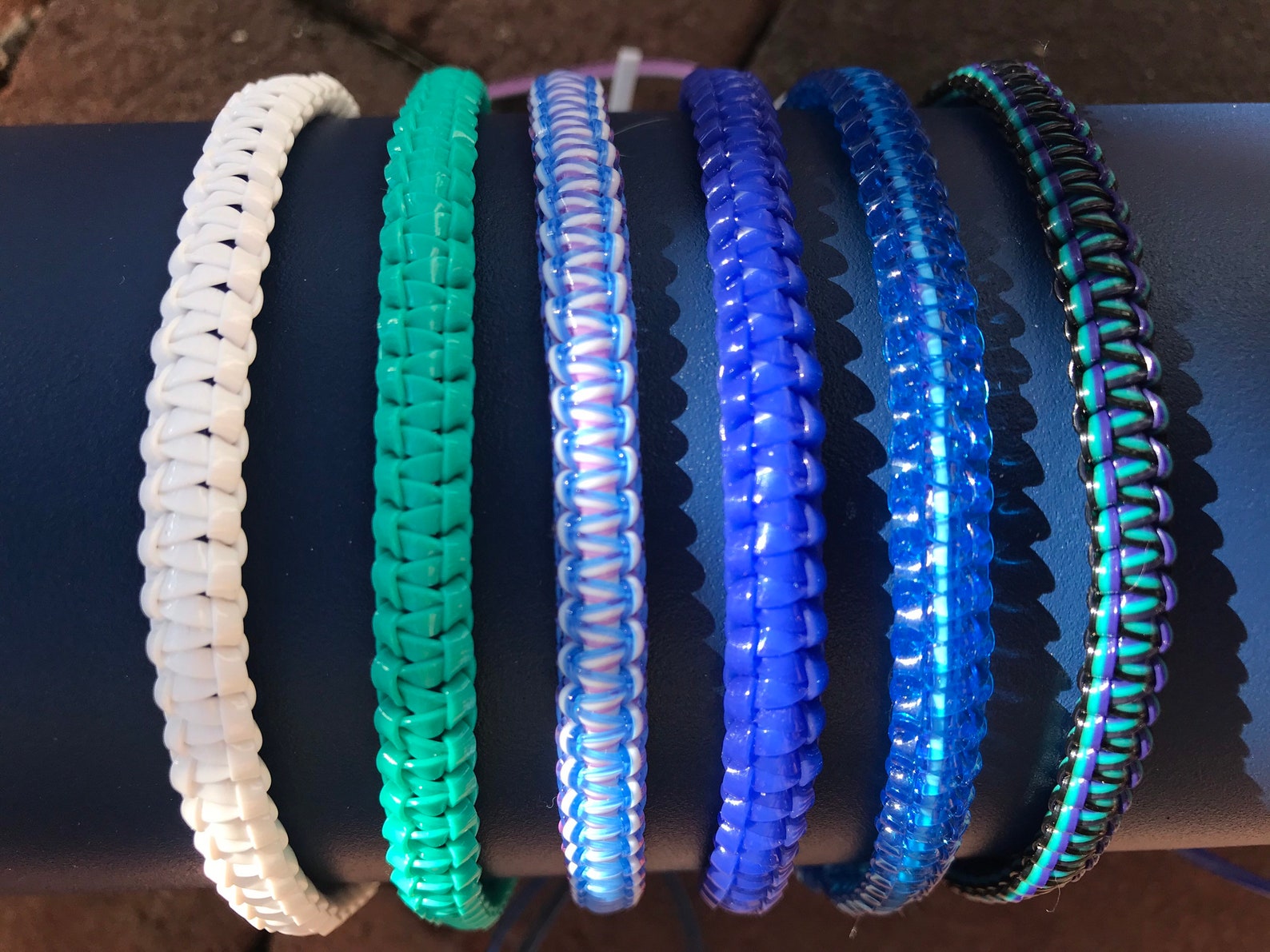 Handmade Gimp Surfer Bracelets. Adjustable, 6 - Etsy