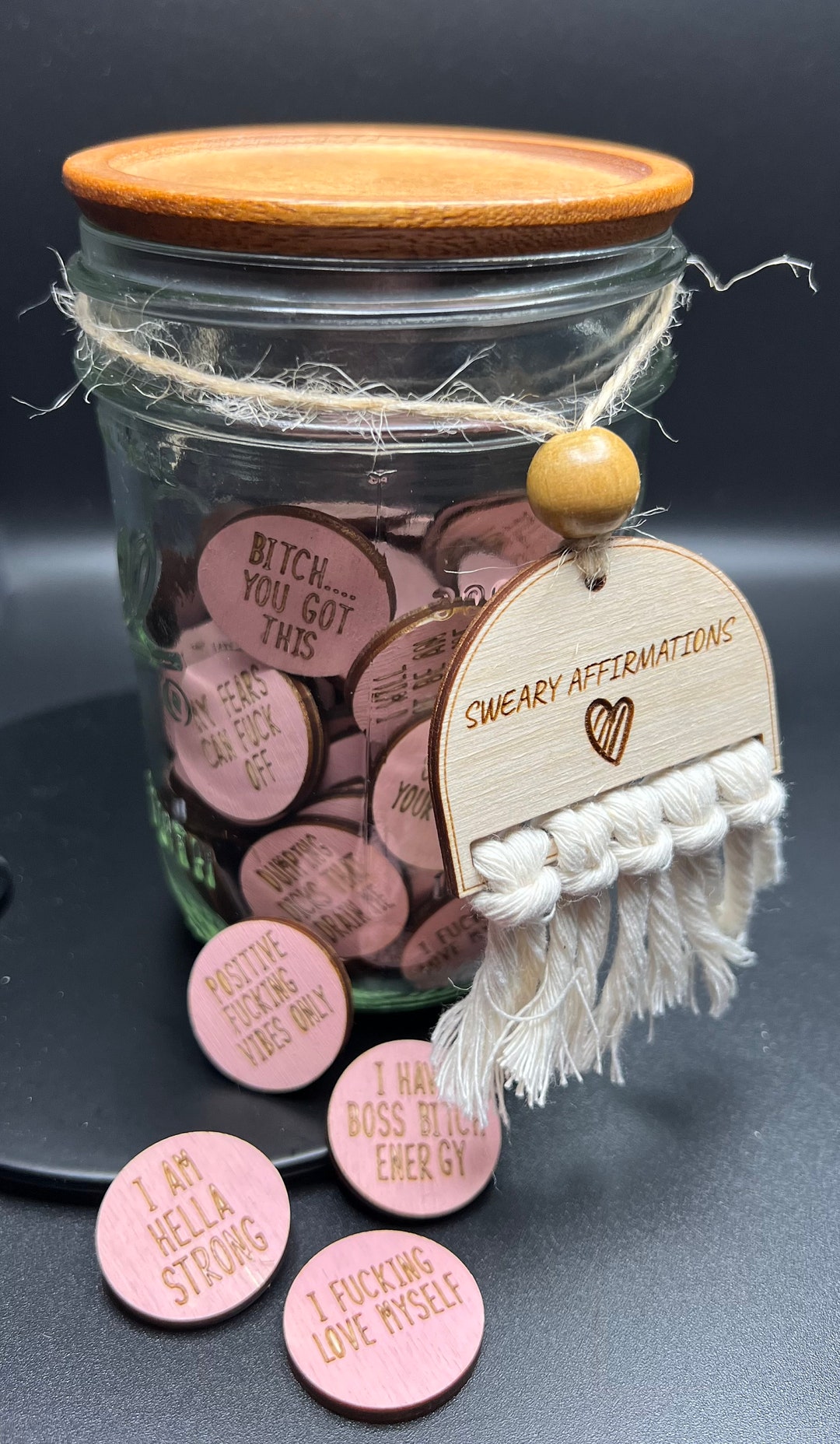 Sweary Affirmations, Positive Vibes Only! - Etsy