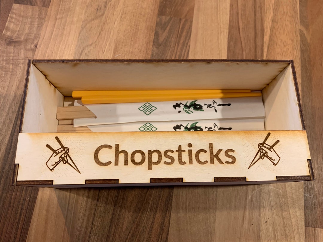 Straws / Chopstix Box - Etsy