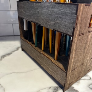 Paintbrush Organizer - Etsy